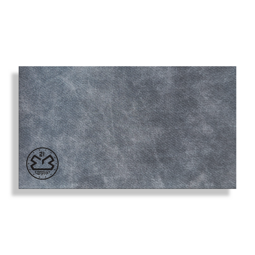 Laserhyde Deluxe™ Charcoal Denim Leatherette Sheet 12x18 • LaserHyde