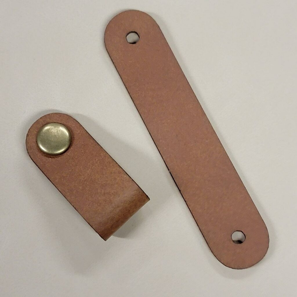 Custom Leatherette Rivet Tags - Add Your Logo • Laserhyde