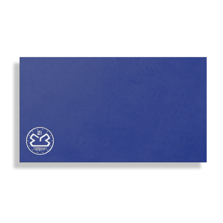 Laserhyde Deluxe™ Blue-White Leatherette Sheet 12x20 • Laserhyde