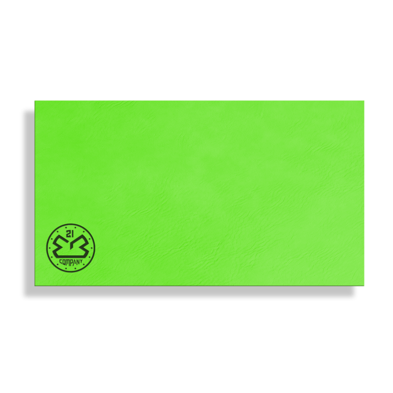 Laserhyde Deluxe™ Neon Green Leatherette Sheet 12x20 • Laserhyde